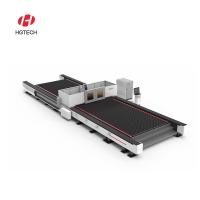 China Five Process Laser Flame Hybrid Cutting Machine Marking Drilling Beveling Integrated Platform for sale