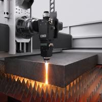 China Five Process Laser Flame Hybrid Cutting Machine Marking Drilling Beveling Integrated Platform for sale