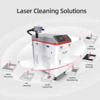 China Handheld Laser Cleaning Machine Ship Hull Rust Removal Container Steel Structure Surface Preparation for sale