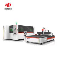 China 4000W Fiber Laser Cutting Machine with 1500mm x 3000mm Work Area and ±0.03mm Precision CNC Laser Cutter for sale
