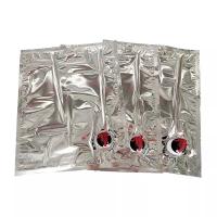 China 1L - 200L Transparent Aluminum Aseptic Dispenser Bag For Liquid Beverage for sale