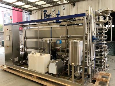 China Ultra High Temperature UHT Pasteurization Machine For Fruit Juice Yogurt for sale