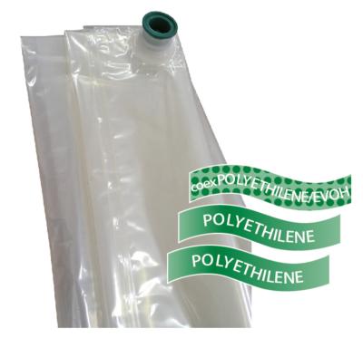 China 0.2mm - 0.6mm Clear Aseptic Bag Food Grade Bag In Box For Packaging Egg Liquid for sale