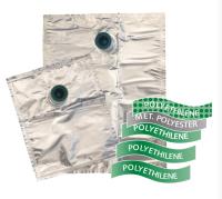 China Aseptic Bag in Box Packaging Bag Aluminum Foil Laminated 3-25L Heat Seal Moistureproof for Juice Milk Puree Sauce and Beverage for sale