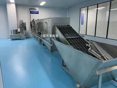 China Liquid Egg Process Plant With Break And Separation Pasteurizer Filling Machinery for sale