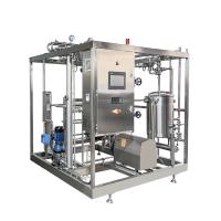 China Fully Automatic Or Semi-Automatic Pasteurizer Machine Customized 500-20000L/H Sterilizer For Fruit Juice Production Line for sale