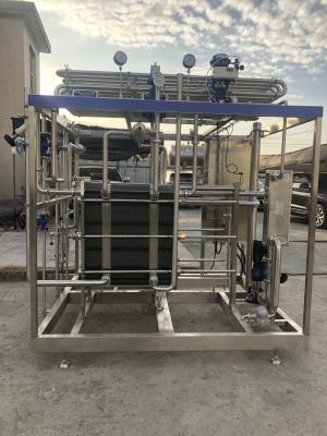 China Customized 500-20000 L/H Pasteurizer For Orange/Apple/Coconut Juice Processing Line Pasteurizaton Machine for sale