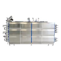 China New Automatic Tubular UHT Pasteurizer Sterilization Machine For Fruit Puree Mike Industrial Equipment With 1 Year PLC Warranty for sale