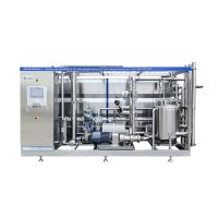 China New Automatic Tubular UHT Pasteurizer Sterilization Machine For Fruit Puree Mike Industrial Equipment With 1 Year PLC Warranty for sale