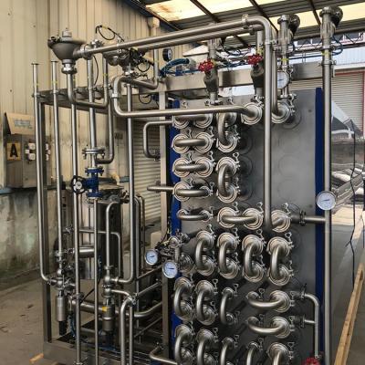 China High Cost Performance Uht Sterilization Machine For Dairy & Beverage Industory Fruit Juice UHT Sterilizer SUS304/316 for sale