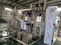 China Full Automatic Customized 500-2000l/H Uht Sterilizer For Milk/Juice/Sauce Processing Line Sus304/316 for sale