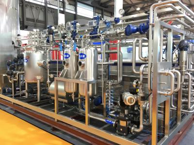 China 2000L/H PLC Control SUS316 Sterilizer Machine For Yogurt for sale
