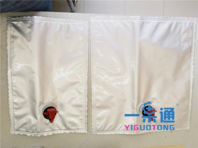China Aseptic Bag In Box For Drinking Water With Dispenser / Coconut Milk Bag In Box 20 Litre for sale