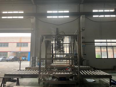 China Double Heads Filler Customized 20-1000l Bid Bag In Drum Aseptic Filling Machine Ton Box Filling Machine With Plc Sus304/316 for sale