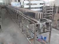 China Pour Bottle Ultra High Temperature Sterilization , Beverage Industrial Bottle Sterilizer Sealed By Hot Irrigation for sale
