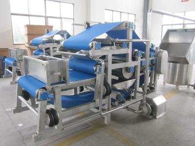 China Industrial Juicer Machine Belt Type Apple Juice Press Machine Low Squeeze Temperature for sale