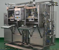 China Stainless Steel Aseptic Bag Filler 220V 50Hz 3Phase Power Supply Customize Speed for sale