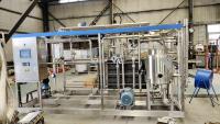China High Efficiency Stainless Steel PLC Controlled 500L-5000L/H 72-75 Juice Milk Pasteurizer Plate Pasteurization Equipment Dairy for sale