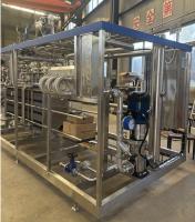 China 500 to 20000 Liters per hour Capacity Pasteurization Sterilizer Stainless Steel 304 or 316 for Food and Beverage Processing for sale