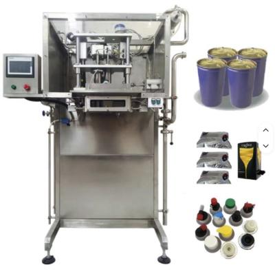 China Aseptic Bag Filling 1-30 Liters Water Juice Oil Liquid Filling Machine For Vitop Elpo Nozzle for sale