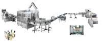 China High Speed Glue Labeling Machine For Banana Wine Filling Machine System for sale