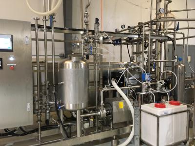 China Pineapple Fruit Citrus Juice Sterilizer Tube In Tube Heat Exchange Unit for sale