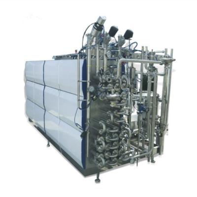 China PLC Program Control Tubular UHT Milk Sterilizer Machine for sale