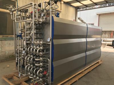 China PLC Control Milk Juice Drink UHT Sterilizer Machine 316 Stainless Steel for sale