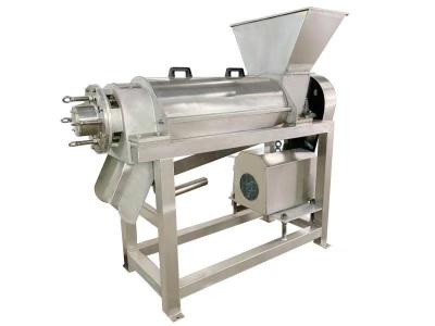 China 11KW SUS304 Blueberry Spiral Juicing Machine 2T/H for sale