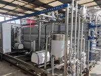 China PLC Control Milk Dairy Beverage Tubular Uht Sterilizer 2000L/H SUS316 for sale