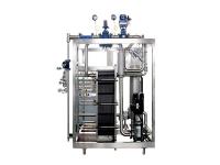 China UHT mango Juice Milk Pasteurizer Machine 500kgs/H 20T/H Capacity for sale