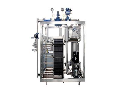 China UHT mango Juice Milk Pasteurizer Machine 500kgs/H 20T/H Capacity for sale