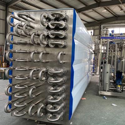 China 316 Stainless Steel Milk Beverage UHT Sterilization Machine PLC Controlled for sale