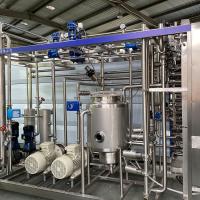 China 500kgs/H Fruit Juice Pasteurizer Machine SUS304 /SUS316L Material for sale