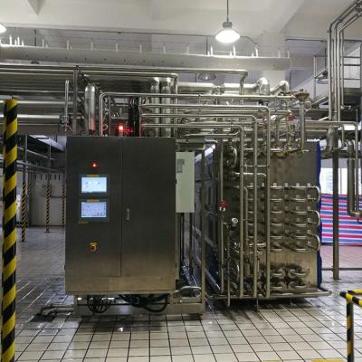 China PLC Controlled UHT Milk Sterilizer High Effeciency Automatic for sale