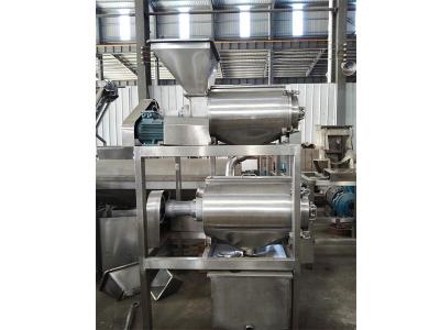 China Belt Type Fruit Pulp Making Machine Capacity 1-2T/H SUS304 for sale