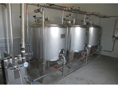 China High Quality Customized CIP System For Fruit Processing Line Clean In Place Machine SUS304/316 With PLC for sale