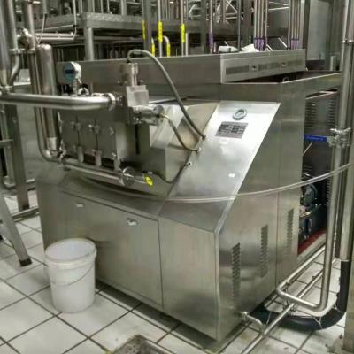 China Experimental Homogenizer For Fruit Juice 4000L/H 60KW for sale