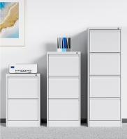 China 4-Drawer Modern Steel Office Furniture Key Lock Adjustable File Cabinet for Storage for Bedroom School Gym Workshop Hotel for sale