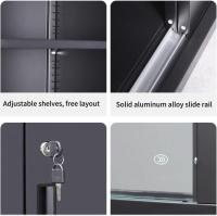 China Storage Cabinet with 4 Doors and Adjustable Shelves Metal File Cabinet Manufacturers Metal Cupboard Steel Storage Filing Cabinet for sale