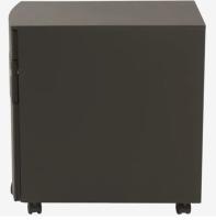 China Modern 3-Drawer Metal File Cabinet Black Versatile Home Office Bedroom School Warehouse Gym Workshop Hotel Hospital Use for sale