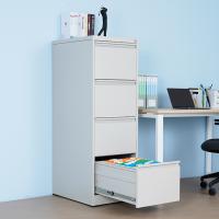 China Modern 4-Drawer Steel File Cabinet for Office Home Hotel Gym School Workshop Basement More-for Storage in Bedroom Warehouse for sale
