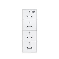 China Individual Key Lock 4-Drawer Steel File Cabinet Fireproof and Explosion Resistant Storage for Home Office Security for sale