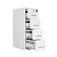 China Individual Key Lock 4-Drawer Steel File Cabinet Fireproof and Explosion Resistant Storage for Home Office Security for sale