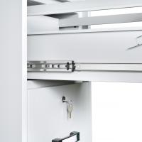 China Individual Key Lock 4-Drawer Steel File Cabinet Fireproof and Explosion Resistant Storage for Home Office Security for sale