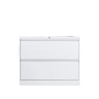 China Modern 2 Drawer Steel File Cabinet Simple Style Foldable & Adjustable Office Furniture for Home Storage Iron Material Office Use for sale