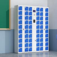 China Intelligent System 60-Door Metal Phone Locker Efficient Barcode Storage Cabinet for School Gym Hospital for sale