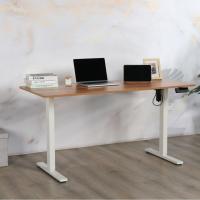 China Customization Electric Office Lift Table Silent Lifting Office Laptop Desk Steel Frame Electric Height-adjustable Standing Desk for sale