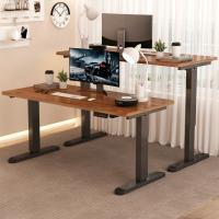 China Electric Lifting Table Modular Lifting Desk Home Computer Laptop Lifting Table Power-driven Height-adjustable Workstation Office for sale