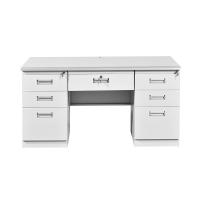 China Modular Writing Table Computing Steel Desk Adjustable Office Metal Table Frame Executive Desk Office Computer Table Office Desk for sale